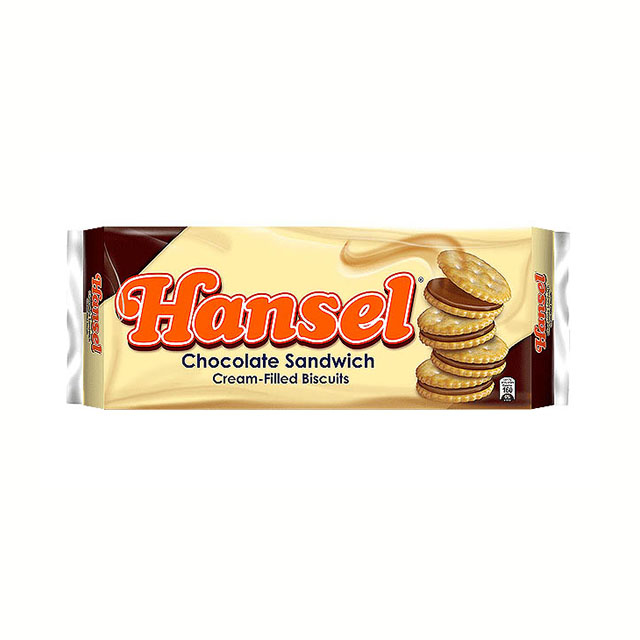 Rebisco, Hansel (Butter, Chocolate, Milk, Mocha) 31g 10 packs, REB87 ...